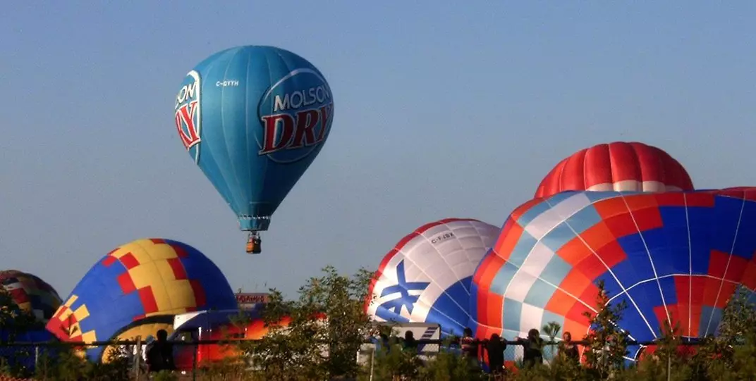 Gatineau karšto oro balionų festivalis – 2005 | Montgolfières de Gatineau festivalis