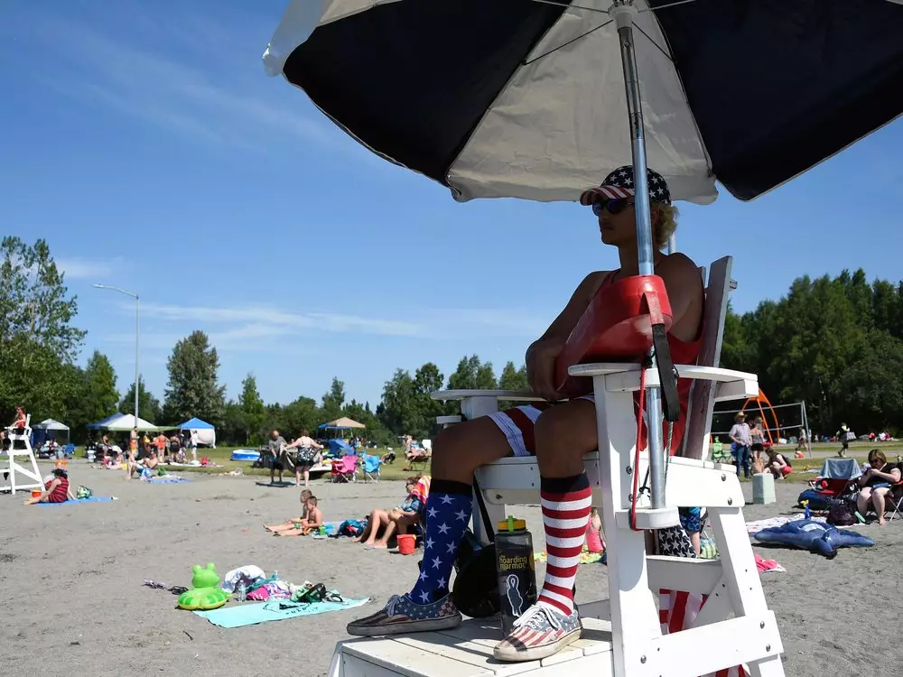 Vůbec poprvé teploty v Anchorage dosáhly 90 stupňů