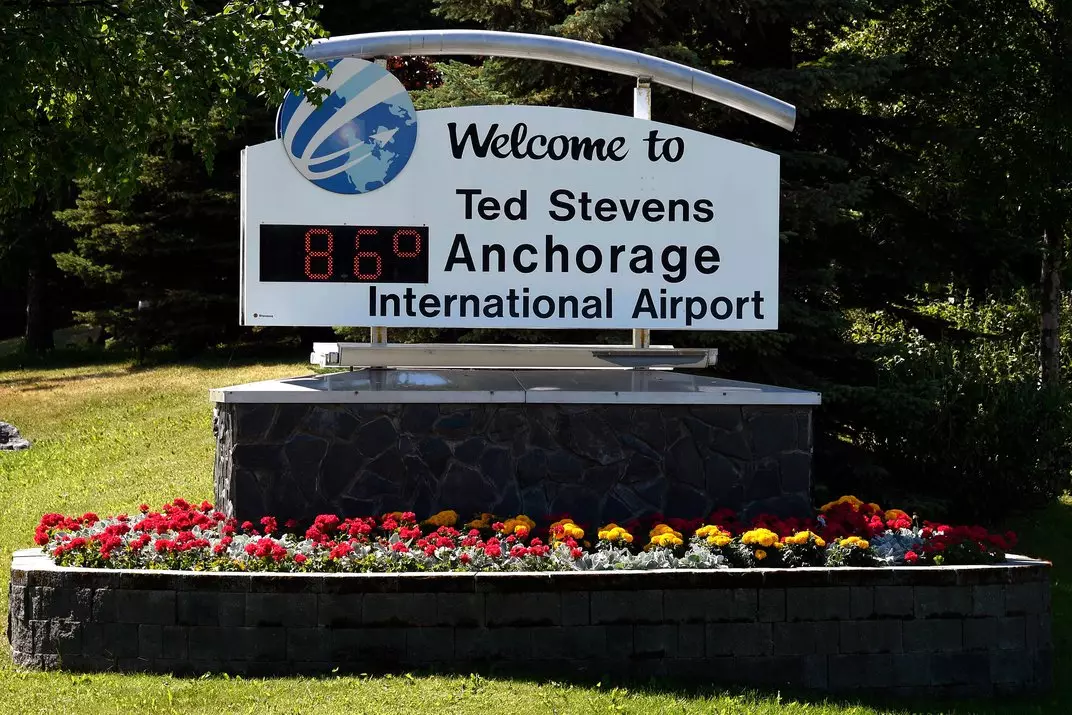 Vir die eerste keer ooit het temperature 90 grade in Anchorage bereik