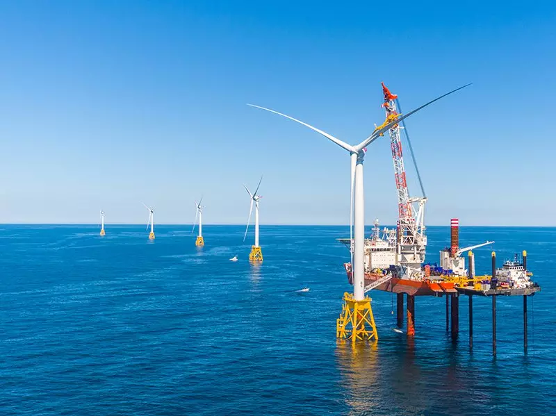 Coñecer de preto o primeiro parque eólico offshore de América