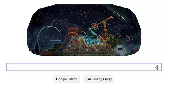 I-Doodle yanamhlanje kaGoogle iBhiyozela u-Maria Mitchell, i-Astronomi yokuqala yase-Amerika yobuGcisa ngeenkwenkwezi