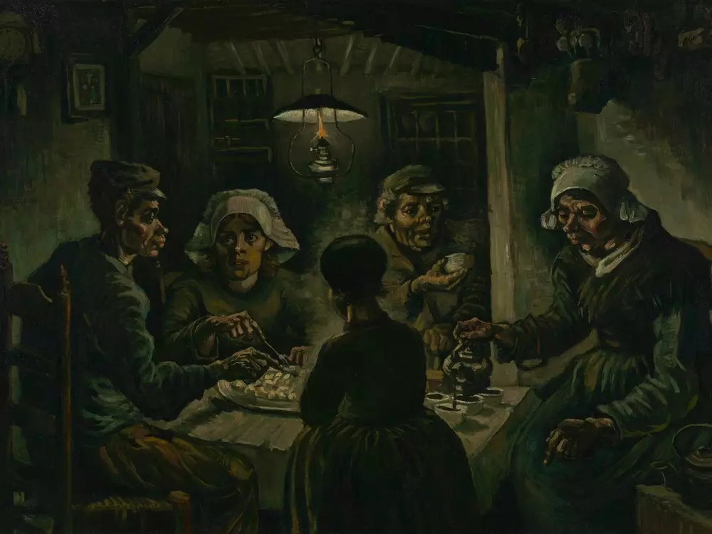 文森特·梵高，《吃土豆的人》，1885 年 4 月至 5 月