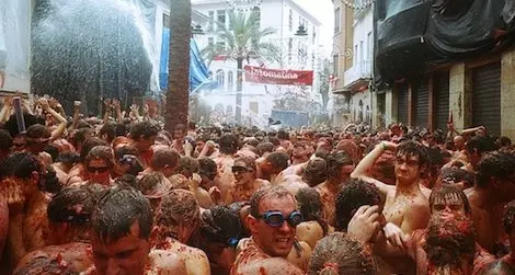 Aujourd'hui était le plus grand combat alimentaire du monde, bienvenue à La Tomatina