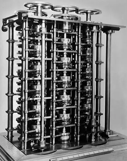 Charles Babbage differential calculating machine