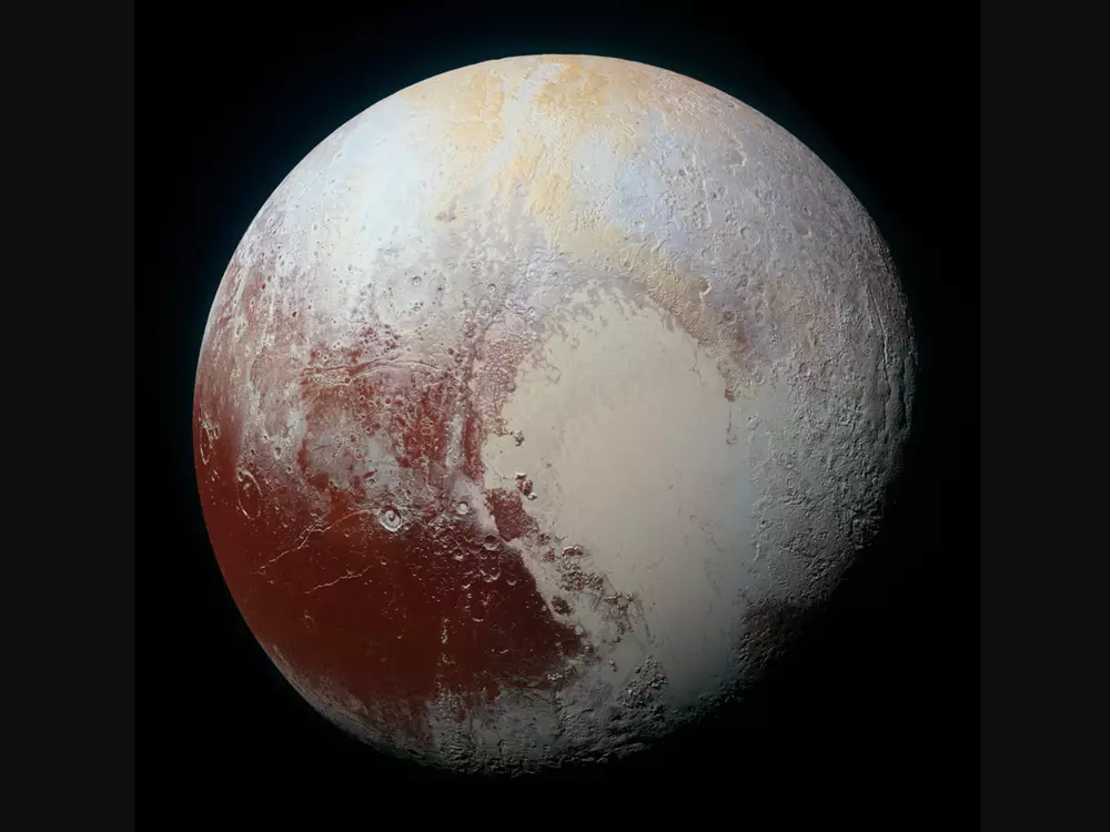 Ein Bild des Zwergplaneten Pluto