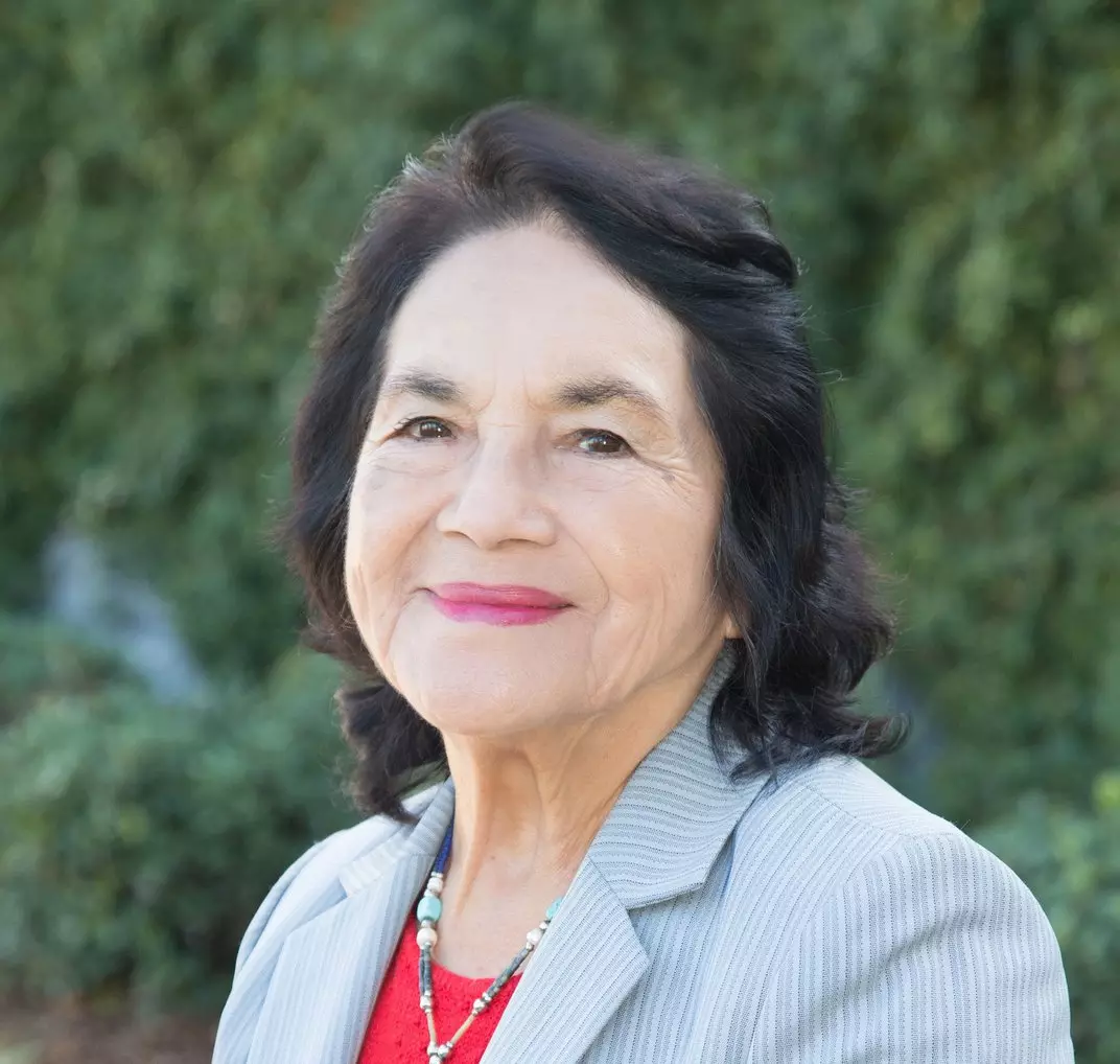 Icon Rights Rights Dolores Huerta na-enye ndụmọdụ maka ọgbọ ọhụrụ nke ndị na-eme ihe ike