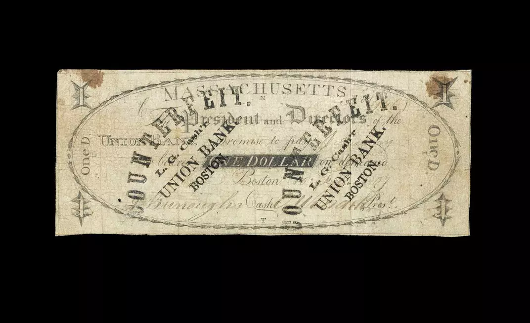 Массачусетс, 1 долар, 1807 (підробка)