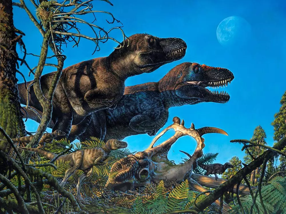 Tiranosaur i mladi