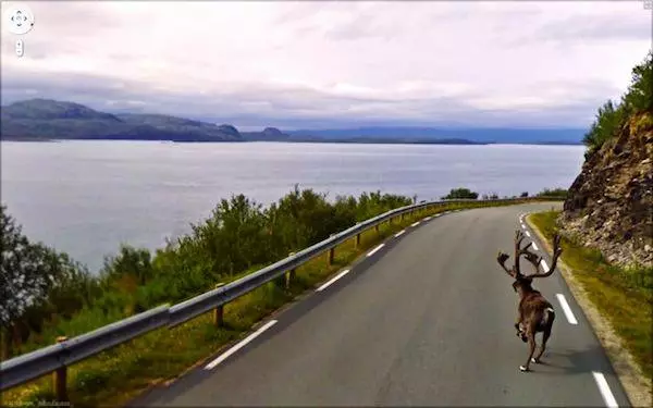 Verbazingwekkende opnamen gemaakt door Google Street View