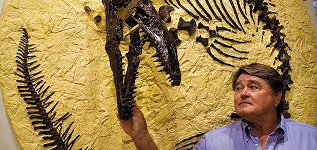 Il cercatore di fossili Ron Frithiof