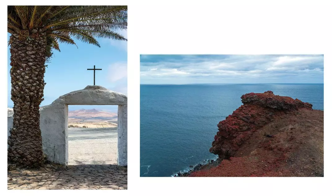 Ermita de las Nieves a vulkanesche Krater