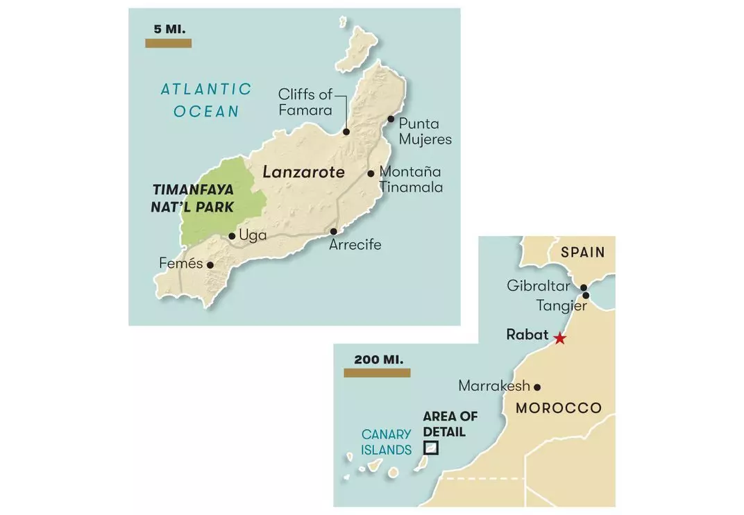 toerana misy an'i Lanzarote