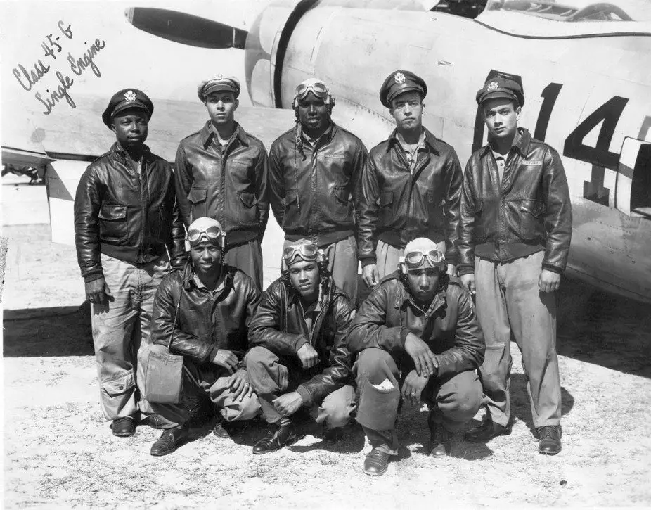 Tuskegee Airmen og P-47