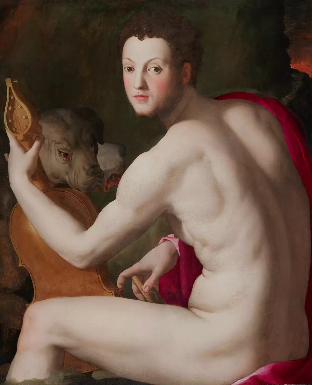 Bronzino, Cosimo I de' Medici as Orpheus, 1537–39