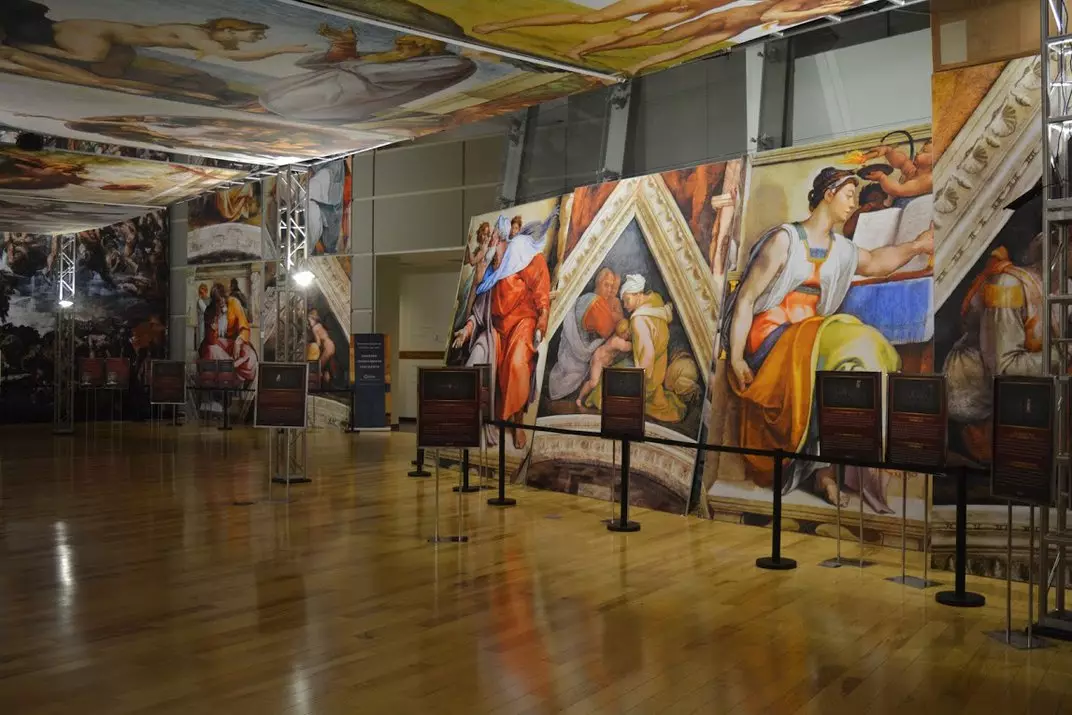 Ang Immersive Experience Nagdala sa Sistine Chapel Frescoes ni Michelangelo sa U.S. 26057_3