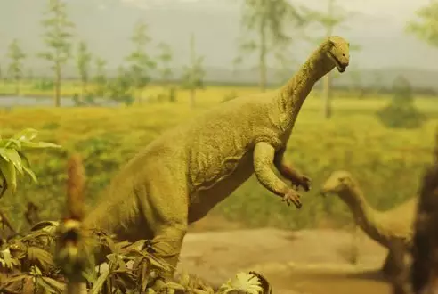 Pogled na Smithsonian dinosaure iz 1980-ih