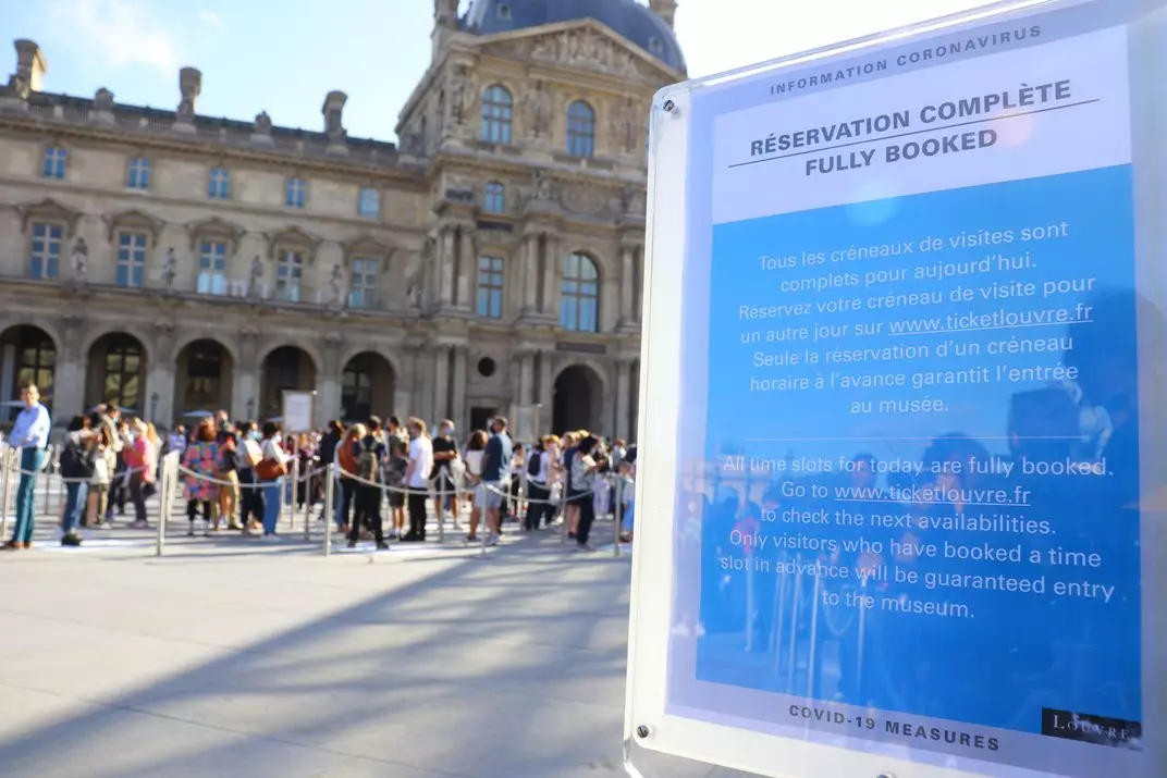 Kuidas pandeemia annab Louvre'i pariislastele tagasi