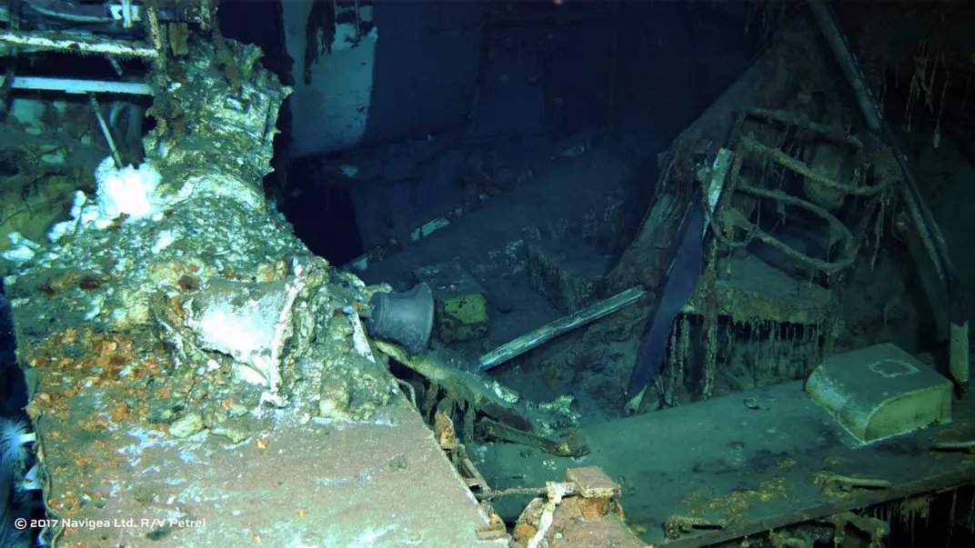 Спустя 72 года найден обломок авианосца «Индианаполис», завершающий главу трагической истории 26516_2