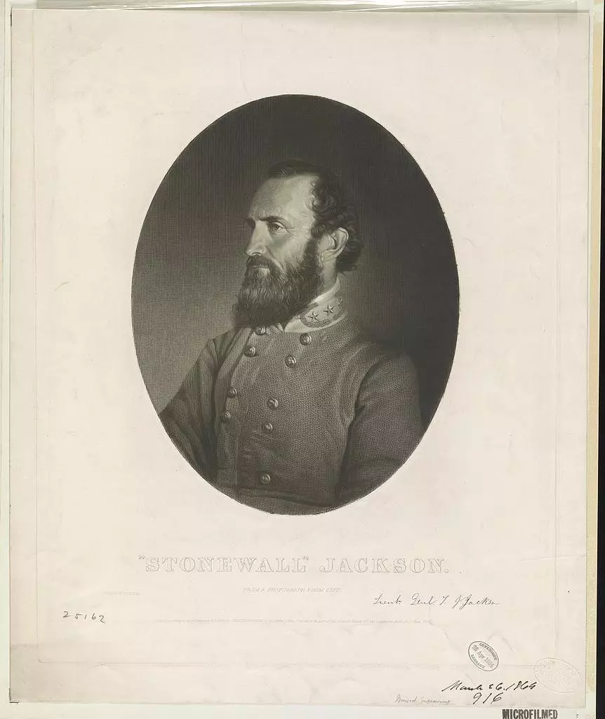 Stonewall Jackson نىڭ كۆرۈنۈشى