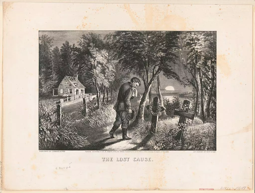 The Lost Cause Currier and Ives