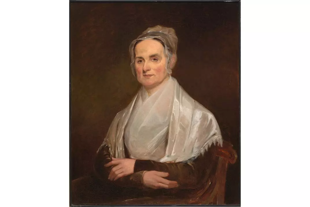 Painting ntawm Lucretia Mott