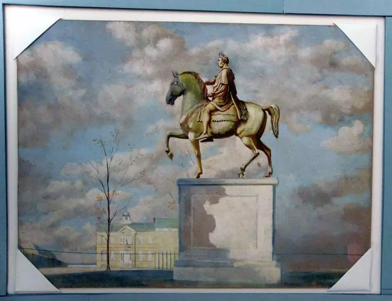 Charles M. Lefferts, Seemahale sa Equestrian sa Morena George III, Bowling Green, New York City, hoo e ka bang ka 1912