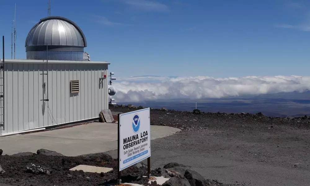 Mauna Loa Atmospheric Baseline Observatory på Hawaii