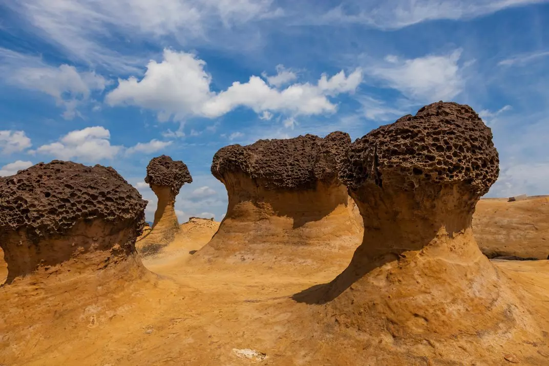 Toy ny Disneyland ho an'ireo tia rock ny Yehliu Geopark ao Taiwan 26789_6