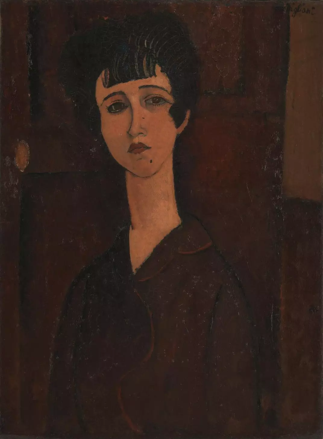 El mestre modernista Modigliani va pintar un nou retrat sobre una semblança del seu ex? 26825_3