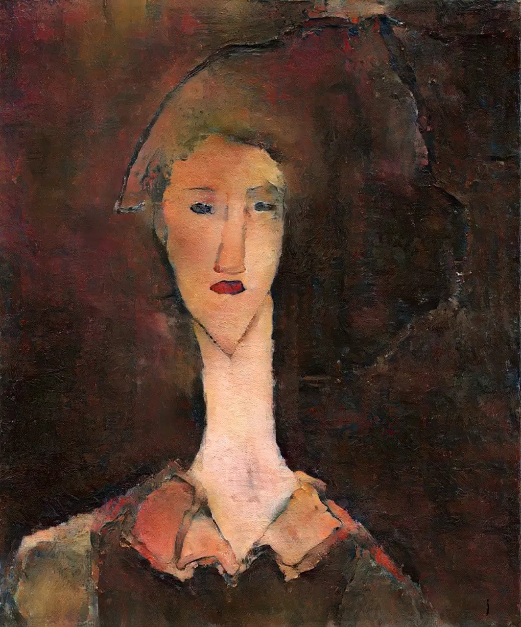 El mestre modernista Modigliani va pintar un nou retrat sobre una semblança del seu ex? 26825_4