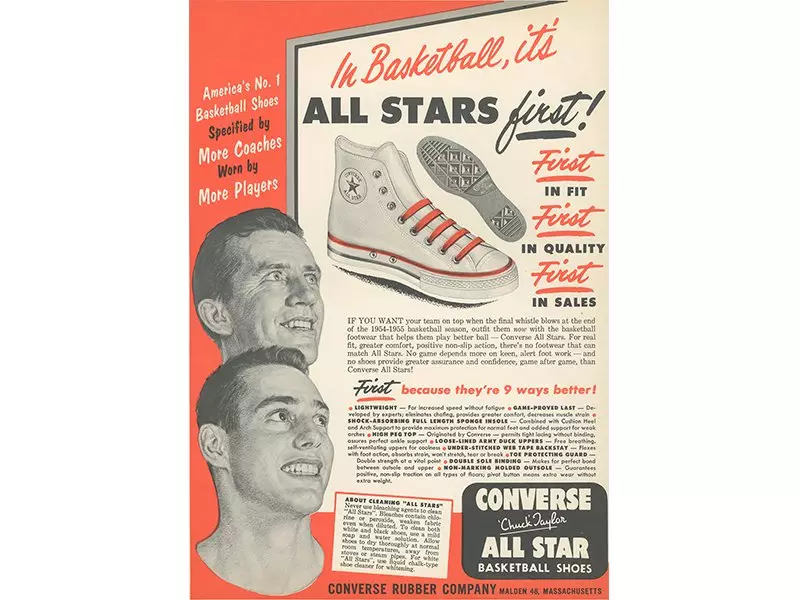 Si e mësoi Chuck Taylor Amerikën se si të luante basketboll 27065_15