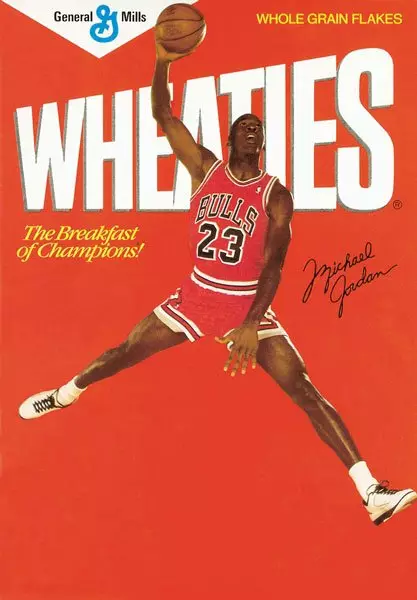 Boîte Michael Jordan Wheaties