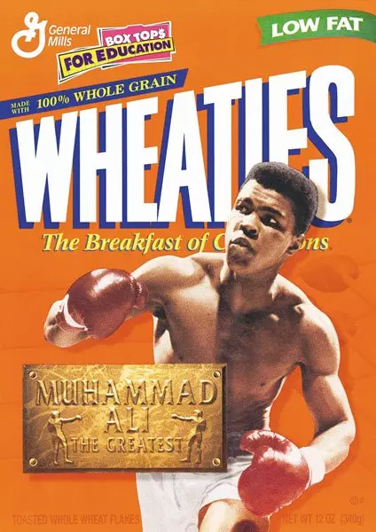 Muhammad Ali Wheaties dėžutė