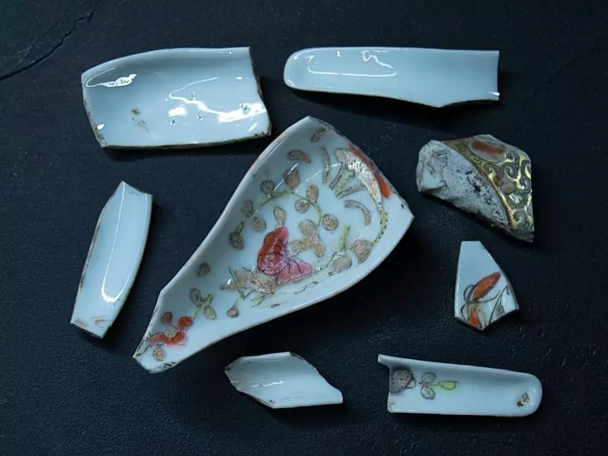 Ceramic shards