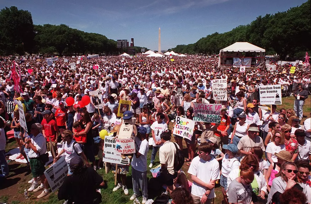 Demonstracije miliona mama u martu u National Mall-u