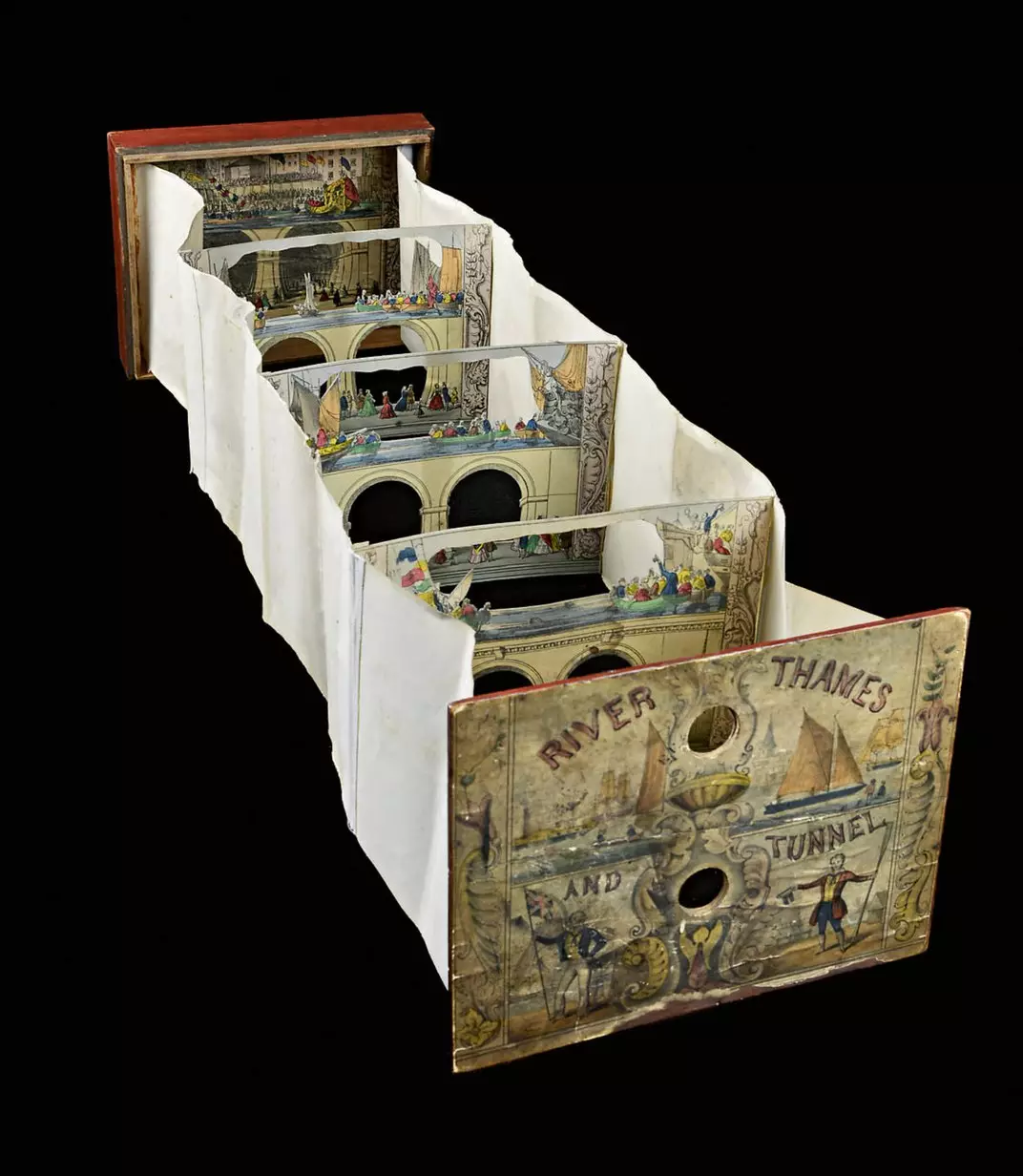 Koleksi Giant Paper Peepshows Museum Ieu nawiskeun Pinhole kana Baheula 27134_4