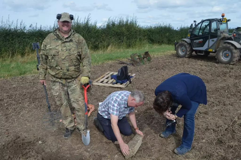 Roman ingot metal detector