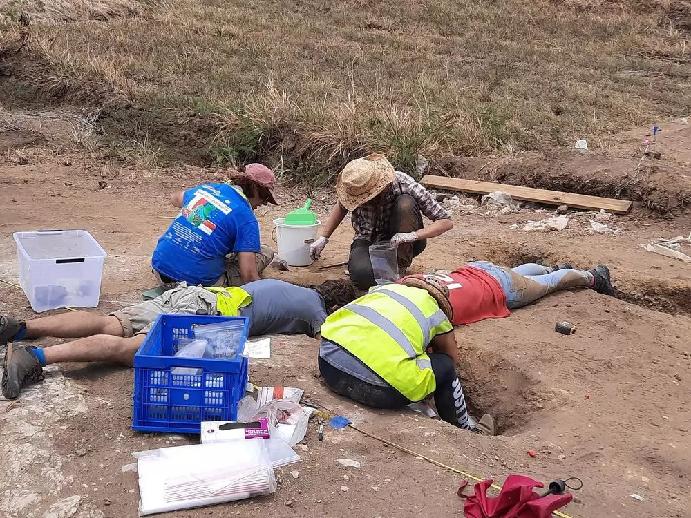 Trobades restes de persones esclaves al lloc de la plantació del Carib del segle XVIII