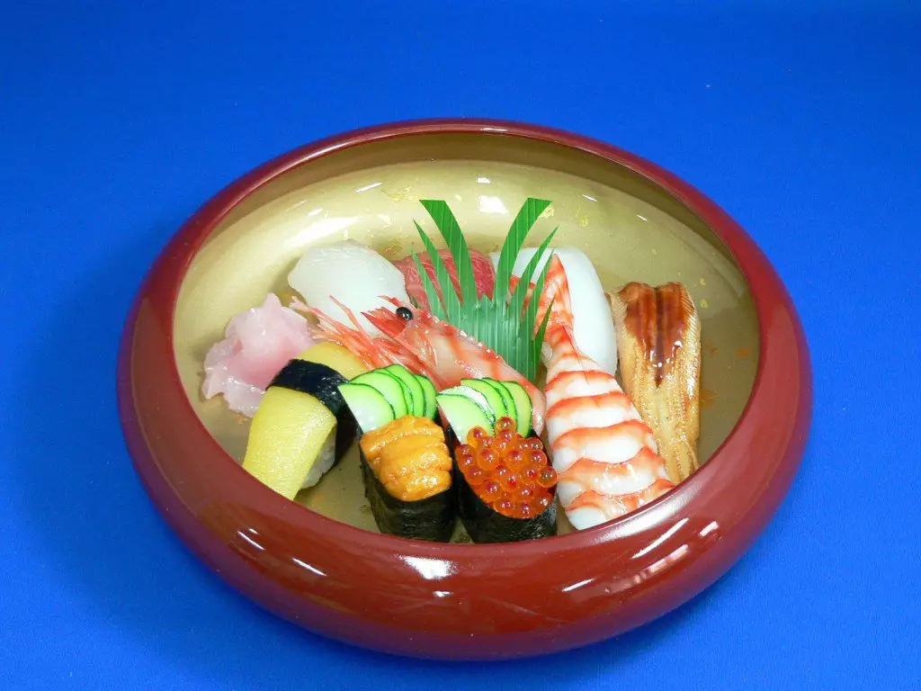 Највпечатливите јадења во Јапонија се направени од пластика 27374_3