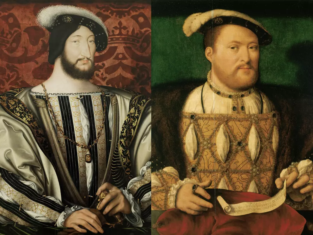 Francis I lan Henry VIII