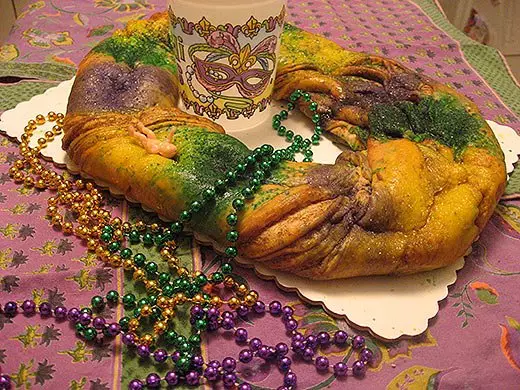 Ang Hari ng mga Cake sa Mardi Gras