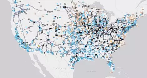 Visita l'infrastruttura energetica del Paese attraverso una nuova mappa interattiva