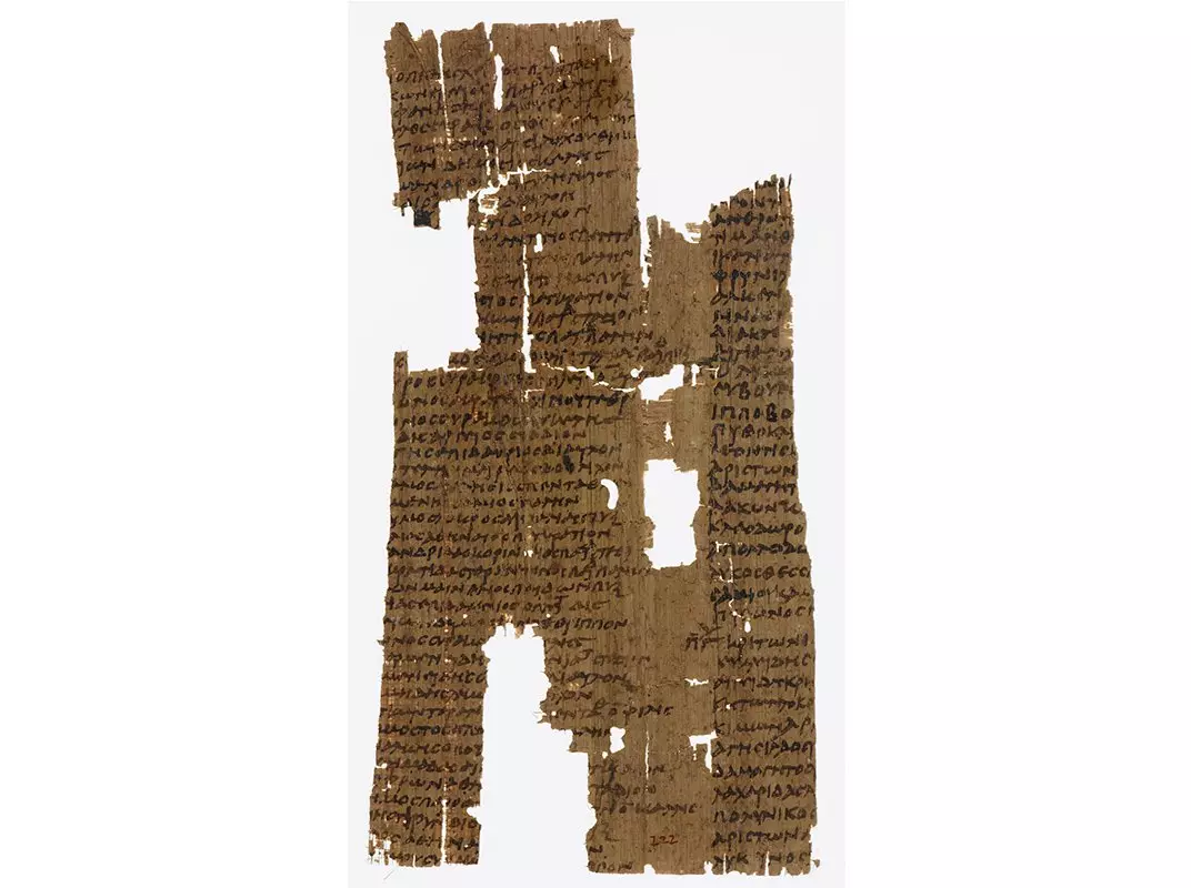 Liste ancienne sur Papyrus