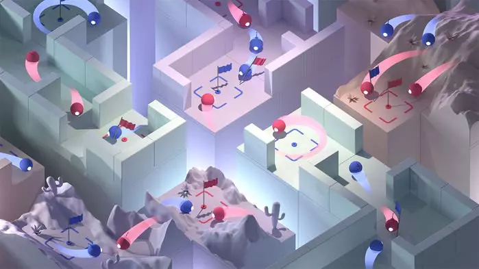 A.I. Is teamwork aan het leren door te domineren in multiplayer-videogames