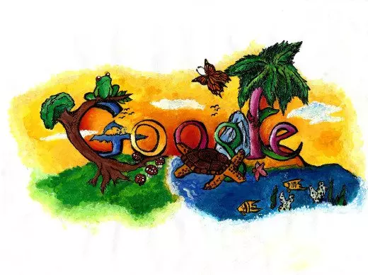 الإعلان عن موضوع "Doodle 4 Google"