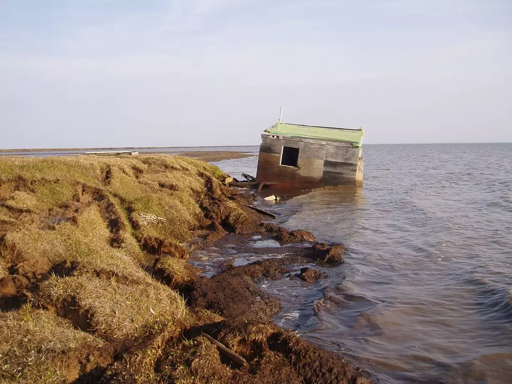 La costa ártica que desaparece