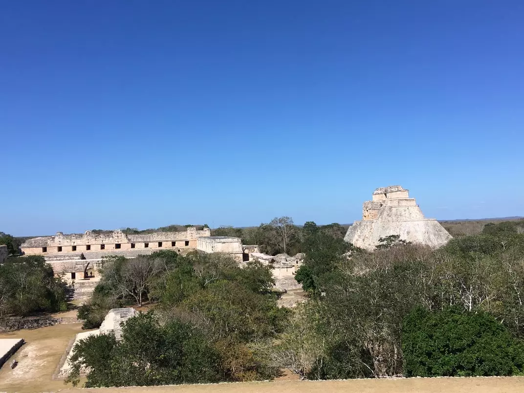 Lánléargas Uxmal