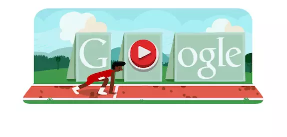 Rikoorka carqaladaynta Olombikada waxa lagu jabiyay 1.5 sekan - Google Doodle