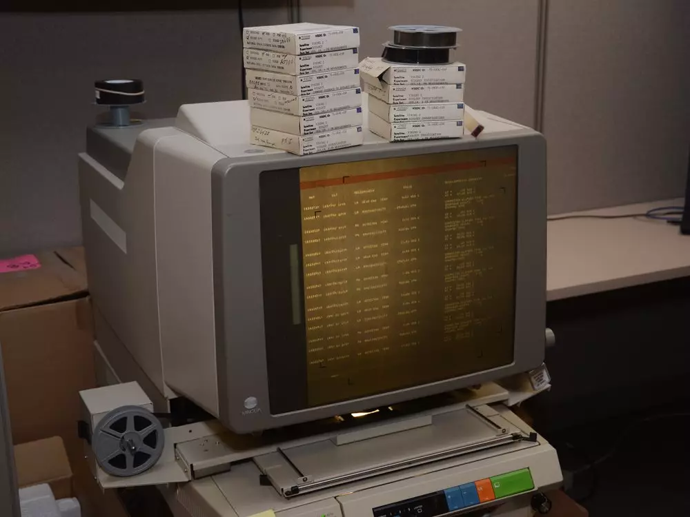 microfilm reader