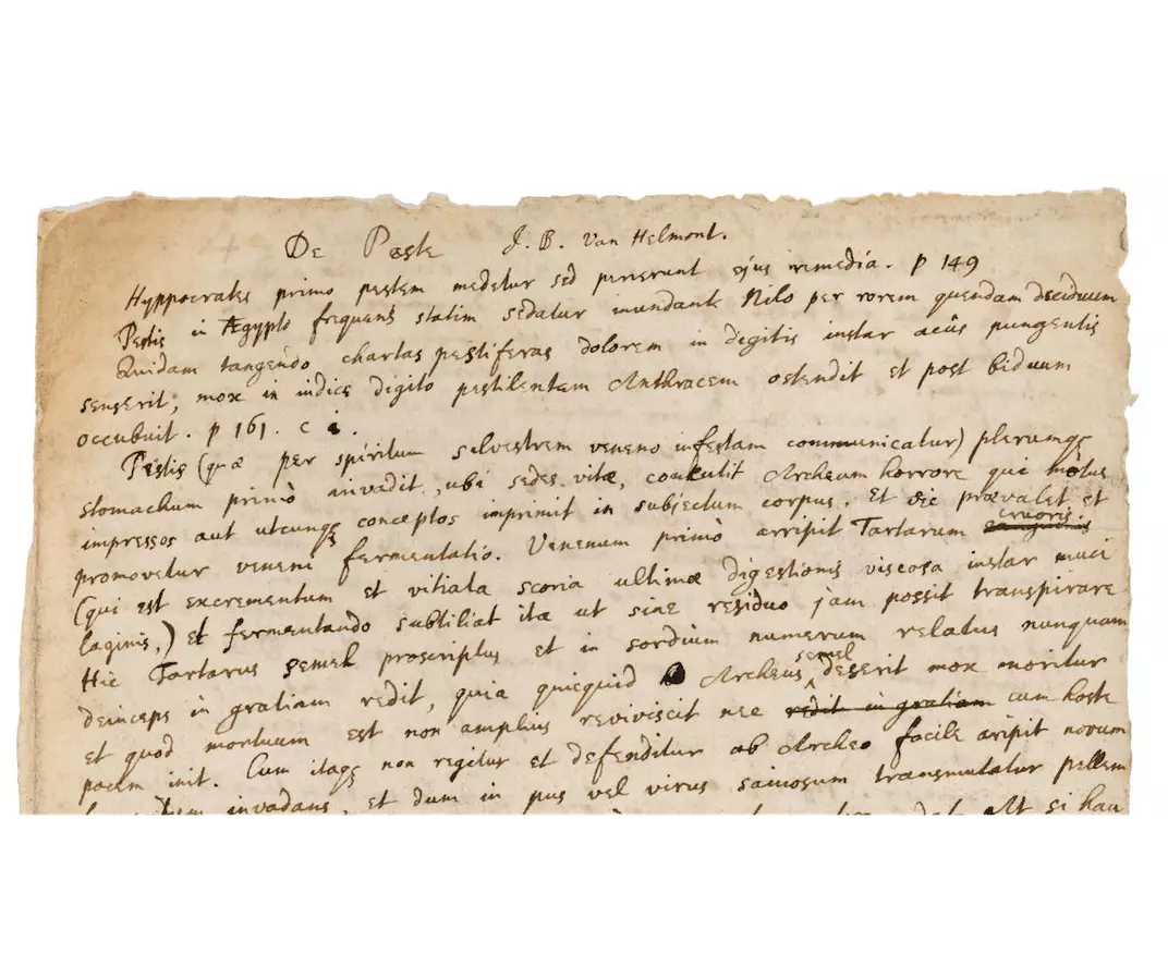 Notes d'Isaac Newton